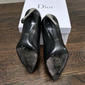 Dior | Shoes | Christian Dior Black Heels | Poshmark
